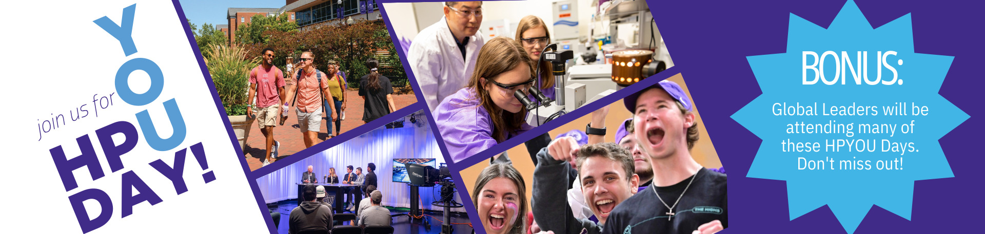 Join us for HPYOU Day | Undergraduate Admissions | High Point University