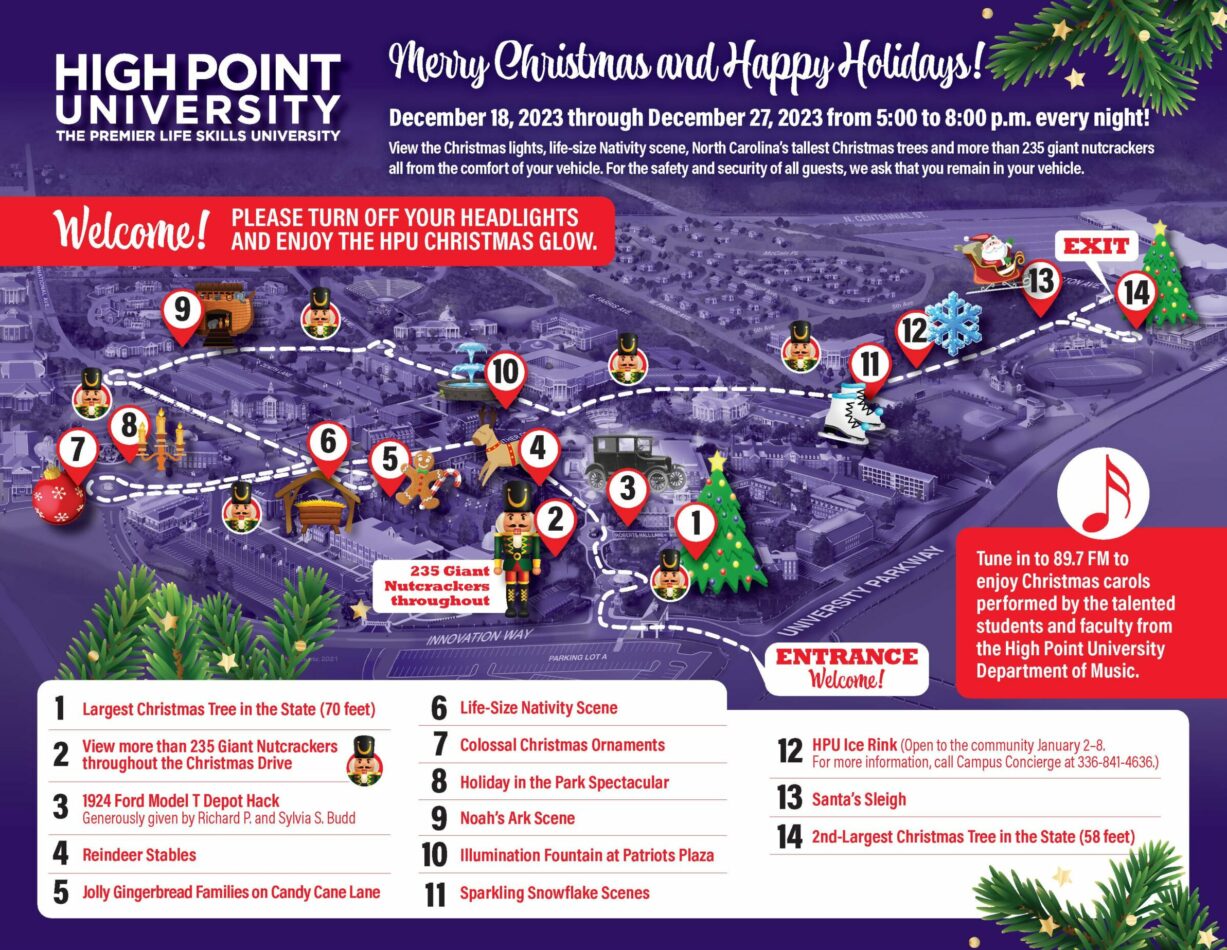Christmas Drive | High Point's University | High Point University