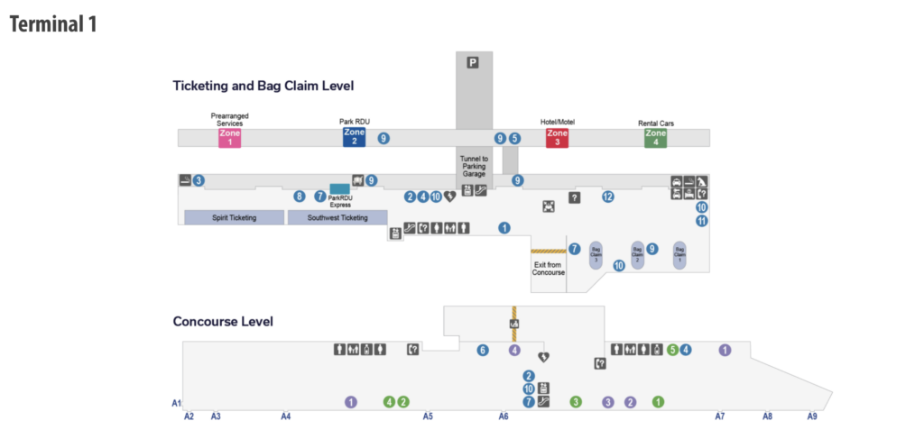 Airport Instructions | Campus Concierge | High Point University