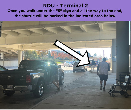 Airport Instructions | Campus Concierge | High Point University