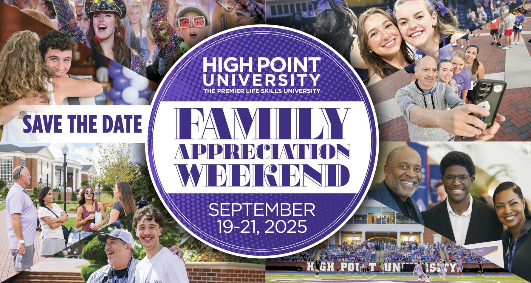 Registration Fall 2025 | Family Weekend | High Point University