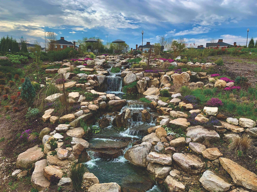 Waterfall Garden | Mariana H. Qubein Arboretum & Botanical Gardens ...