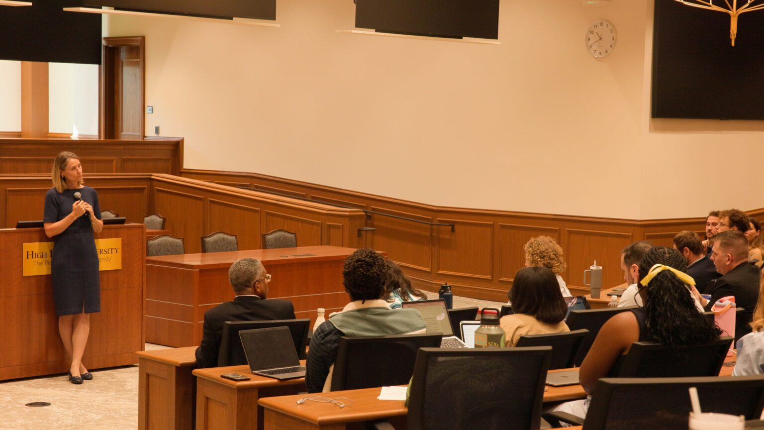 Judge Allegra Collins Addresses LRW Students | Law School | High Point ...