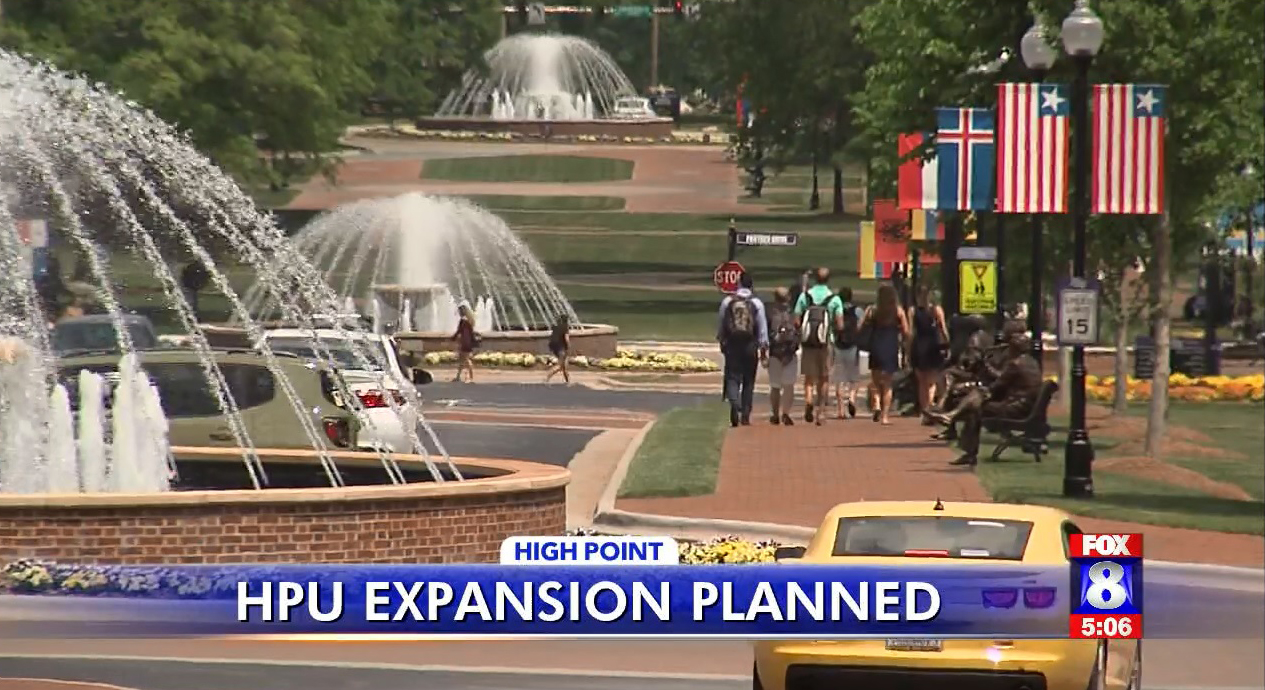 Fox 8 WGHP: HPU Announces $160 Million in New Construction | High Point ...