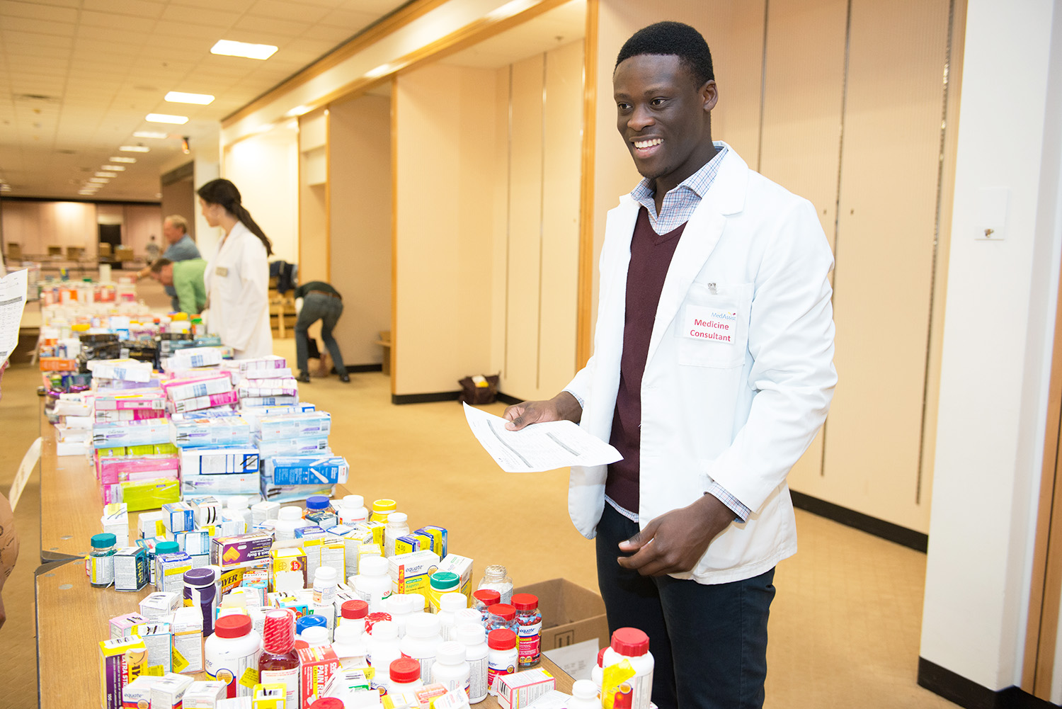 HPU Pharmacy students Give Back During Free OTC Day | High Point University