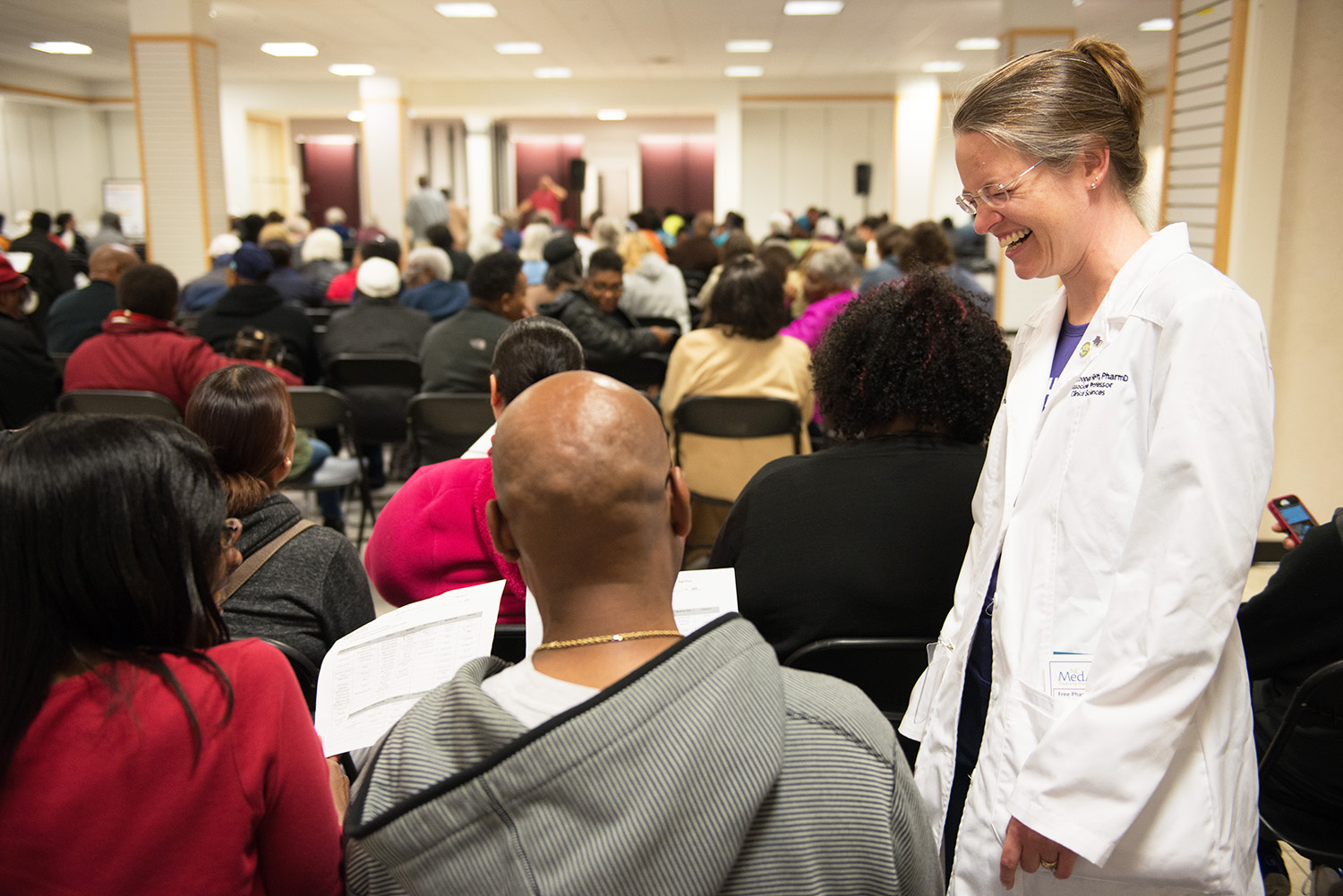 HPU Pharmacy students Give Back During Free OTC Day | High Point University