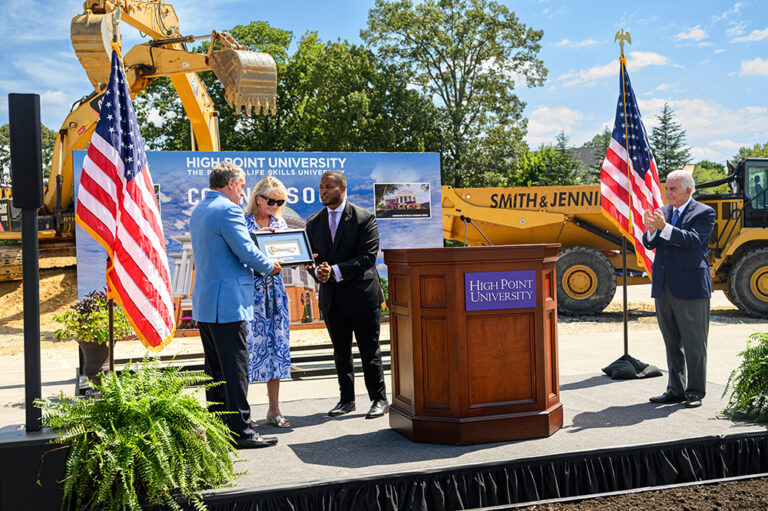 HPU Holds Groundbreaking for New Charman Library | High Point University