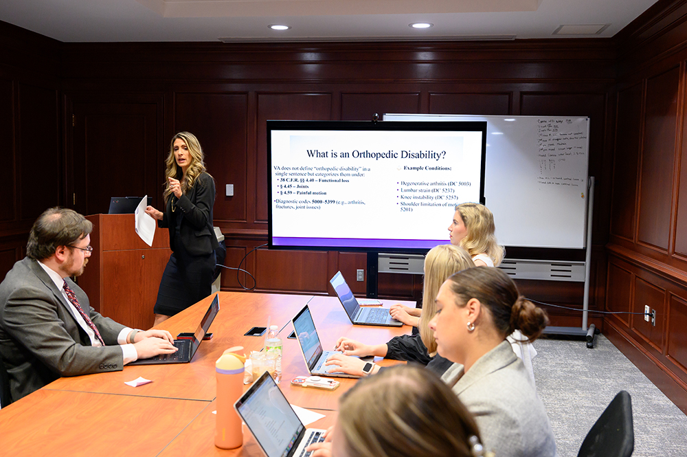 HPU’s Pro Bono Veterans Law Clinic Officially Opens | High Point University