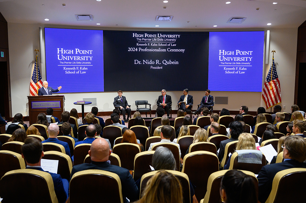 HPU’s New Law School Welcomes Inaugural Class with Professionalism ...