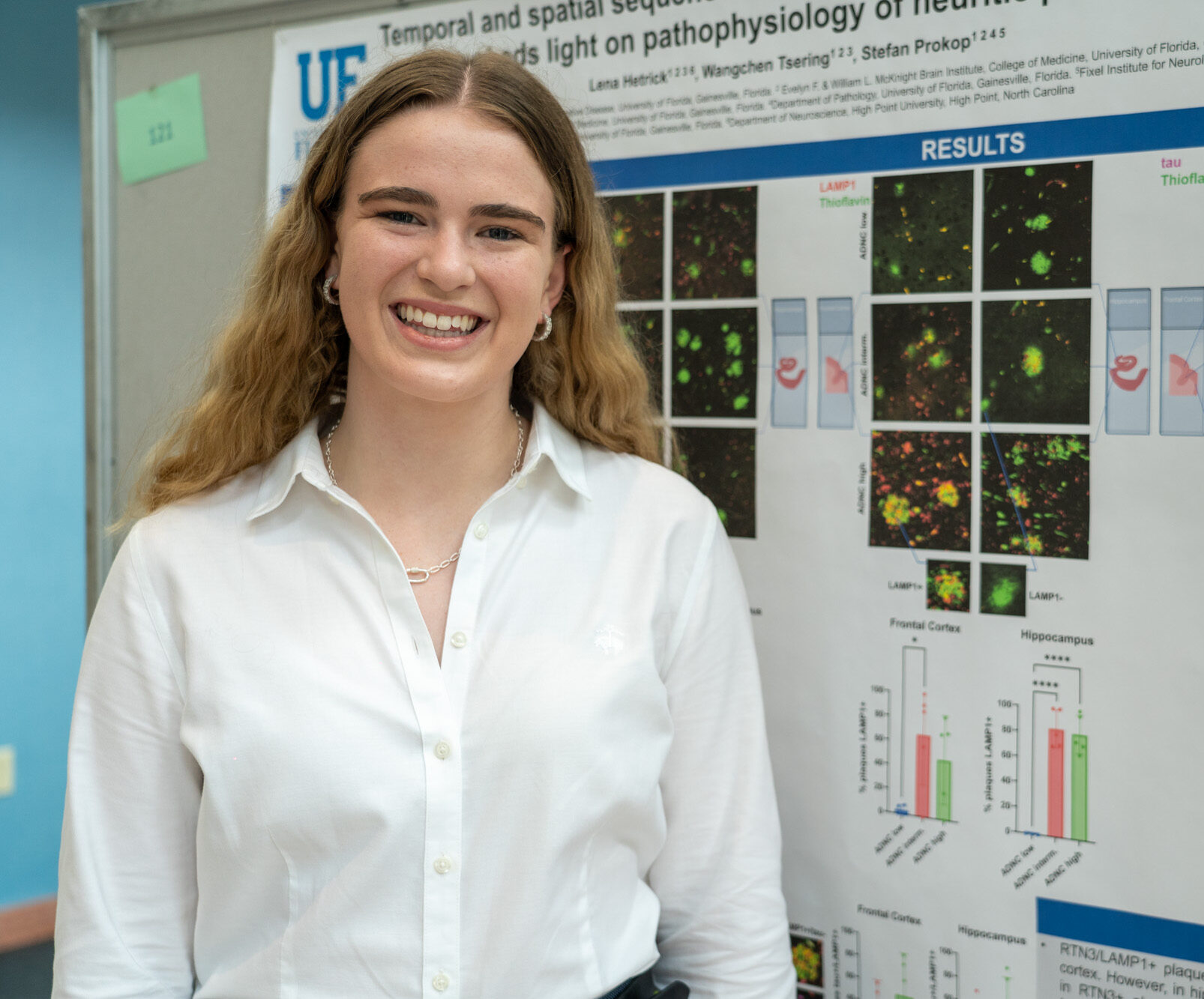 Lena Hetrick Lands Neuroscience Internship | High Point University