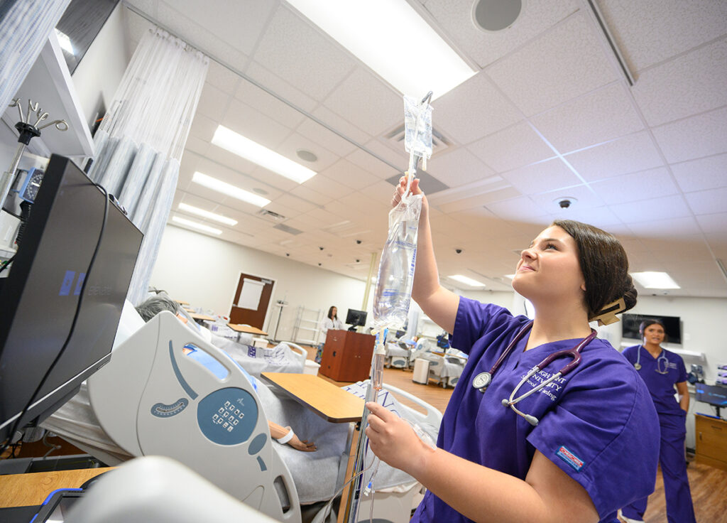 HPU Nursing Graduates Prepared to Excel in Patient Care | High Point ...