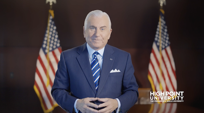 Dr. Qubein Welcomes Attendees to Business High Point’s State of the ...