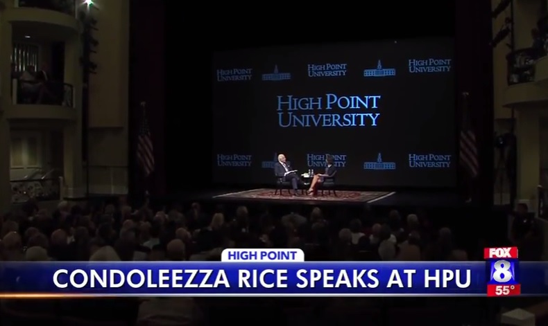A Conversation with Dr. Nido Qubein and Condoleezza Rice at High Point ...