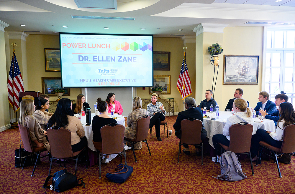 Dr. Ellen Zane, HPU Health Care Executive in Residence, Mentors ...