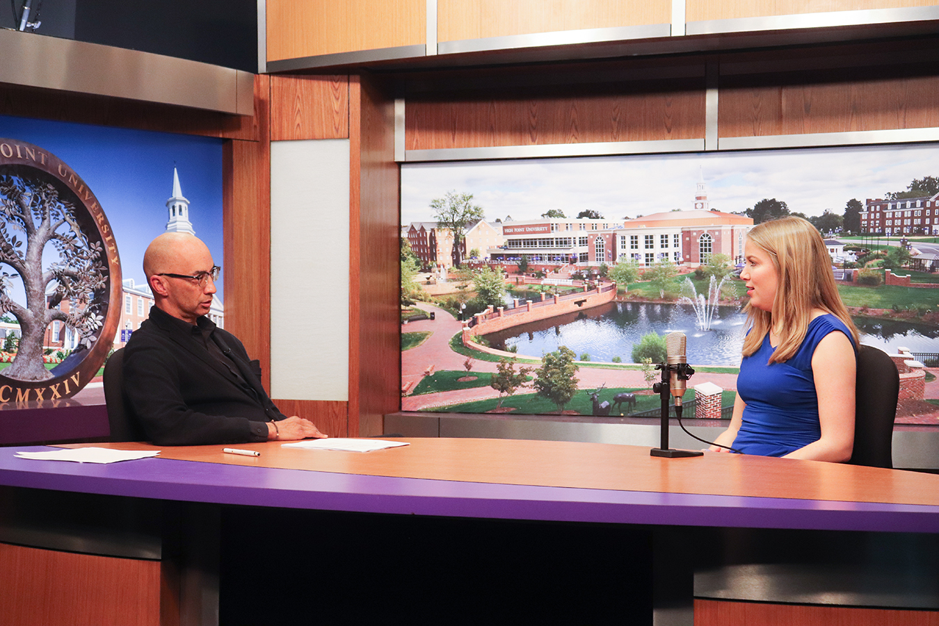 ABC News’ Byron Pitts Mentors HPU Students | High Point University