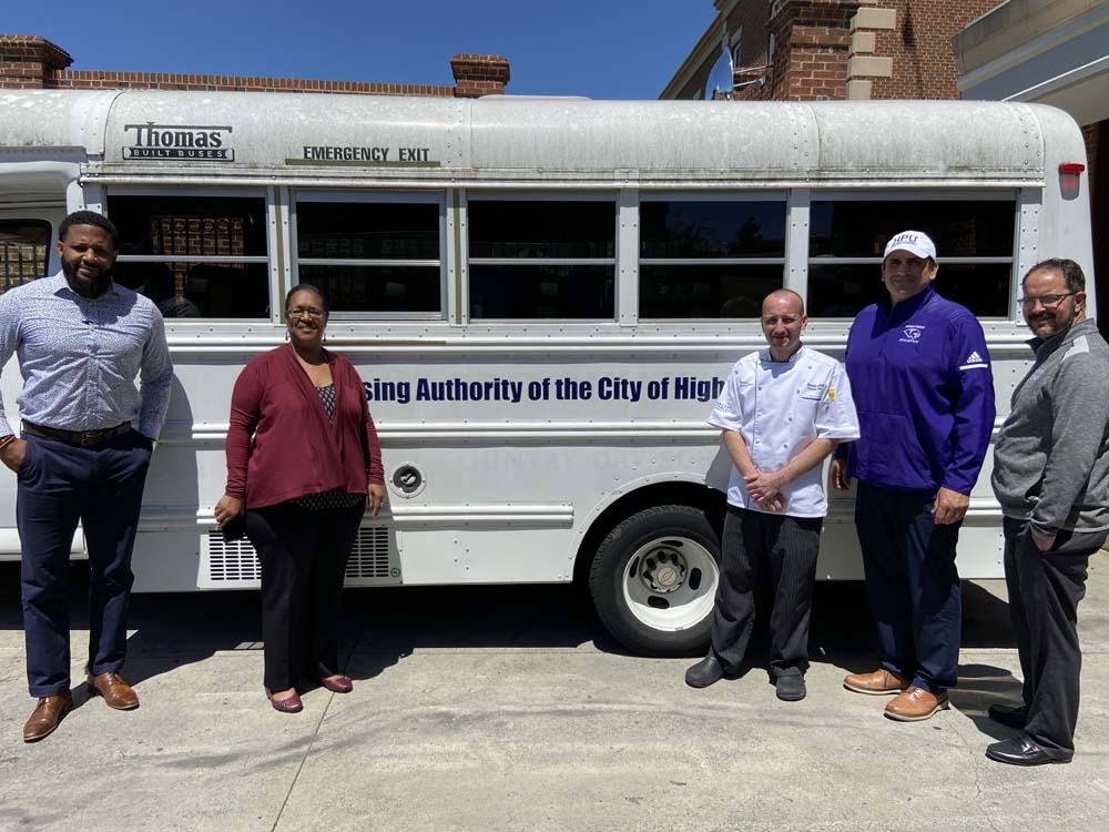 HPU Dining Donates Food to the High Point Housing Authority | High ...