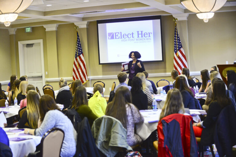 HPU Hosts 'Elect Her' Training | High Point University