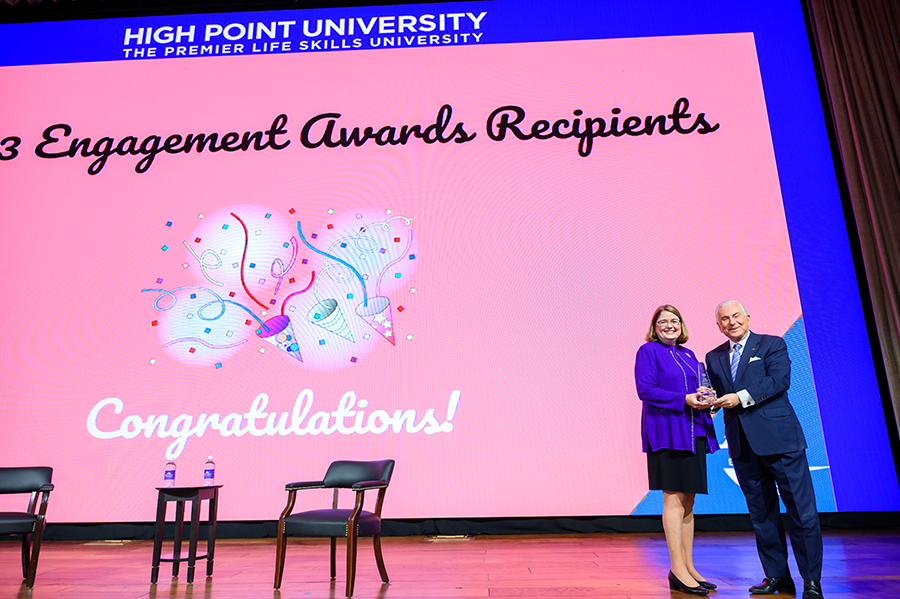 HPU President Dr. Nido Qubein Recognized with the Lambert Engaged ...