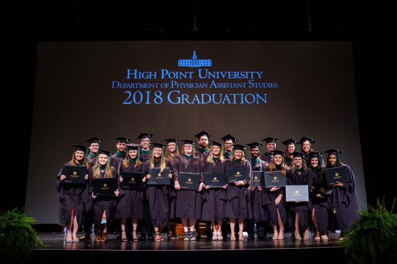HPU Graduates Second Physician Assistant Class | High Point University
