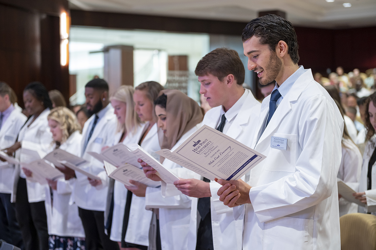 HPU's New Pharmacy Students Start Their Year in Service to the ...
