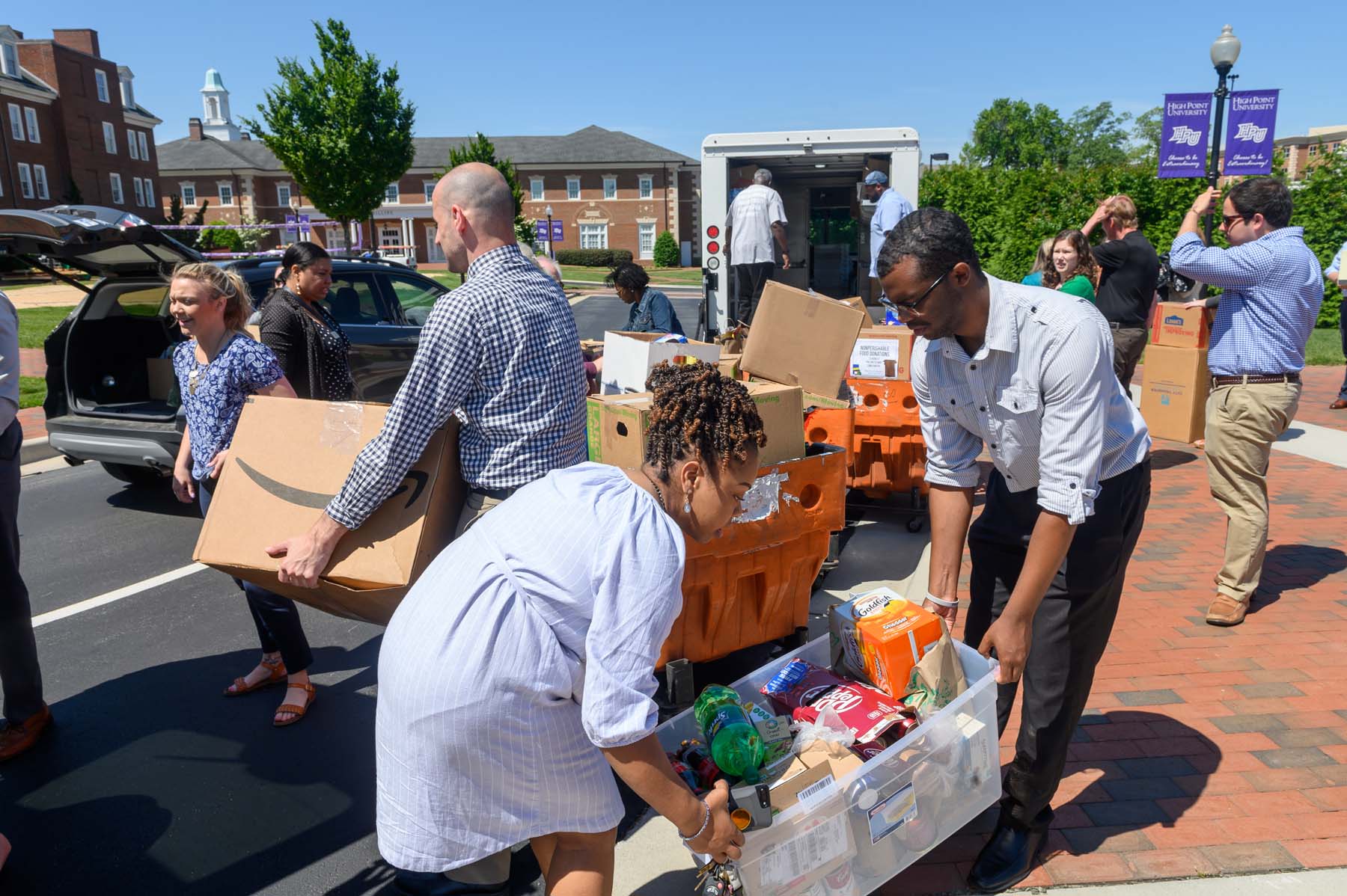 HPU Family Donates to United Way’s ‘Stamp Out Hunger’ Food Drive | High ...