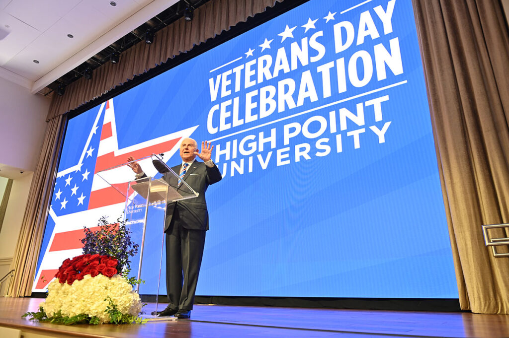 HPU Hosts 12th Annual Veterans Day Celebration | High Point University