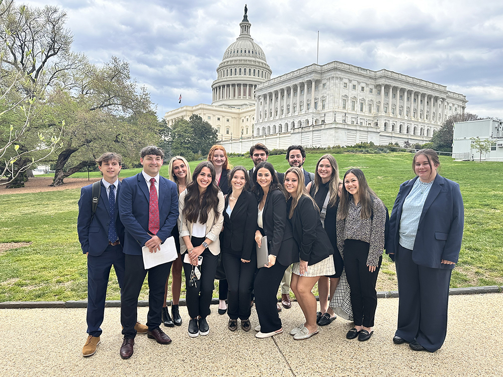 HPU Students Visit Capitol Hill for Class Assignment | High Point ...