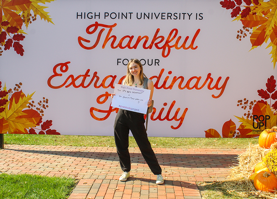HPU Family Counts Blessings | High Point University