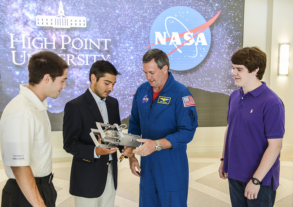 NASA Astronaut Michael Foreman Visits HPU | High Point University