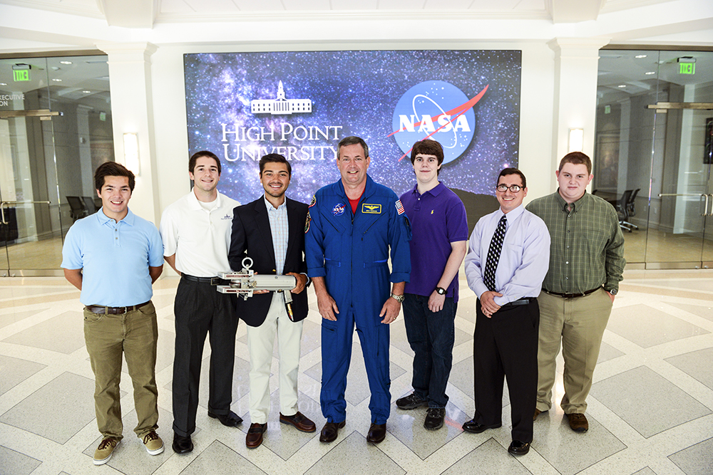 NASA Astronaut Michael Foreman Visits HPU | High Point University ...