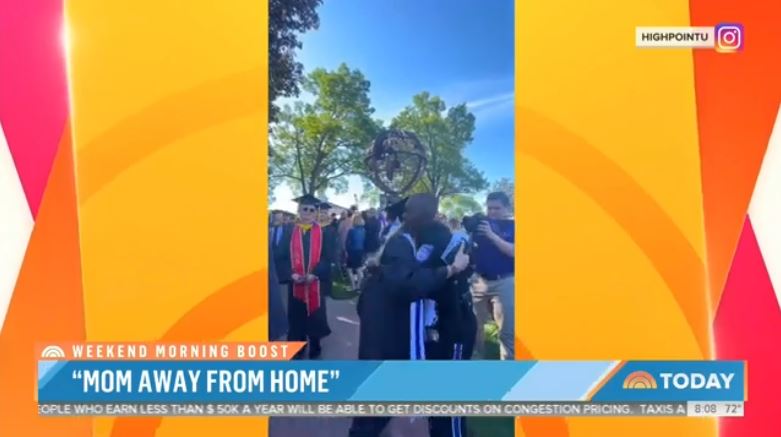 NBC TODAY Show Honors High Point University’s Miss Val | High Point ...