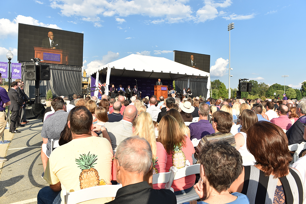HPU Breaks Ground on Nido and Mariana Qubein Arena, Conference Center ...