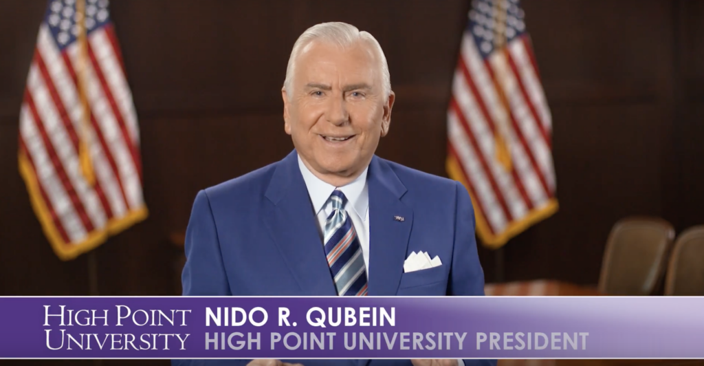 Class of 2023 | Congratulations on Graduation message from Nido Qubein ...