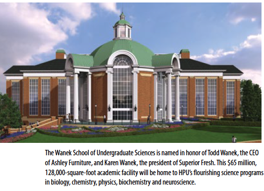 Growing HPU's Family, Campus and Mission | High Point University