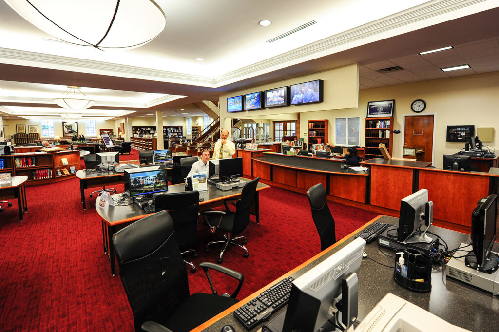 Top Places on Campus to Study | High Point University