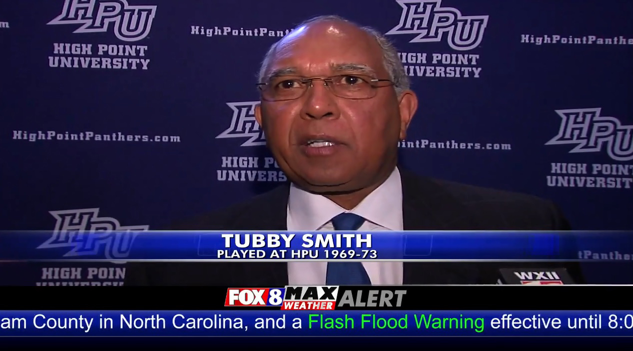 Fox 8: Basketball Coach Tubby Smith Inducted into HPU Hall of Fame ...