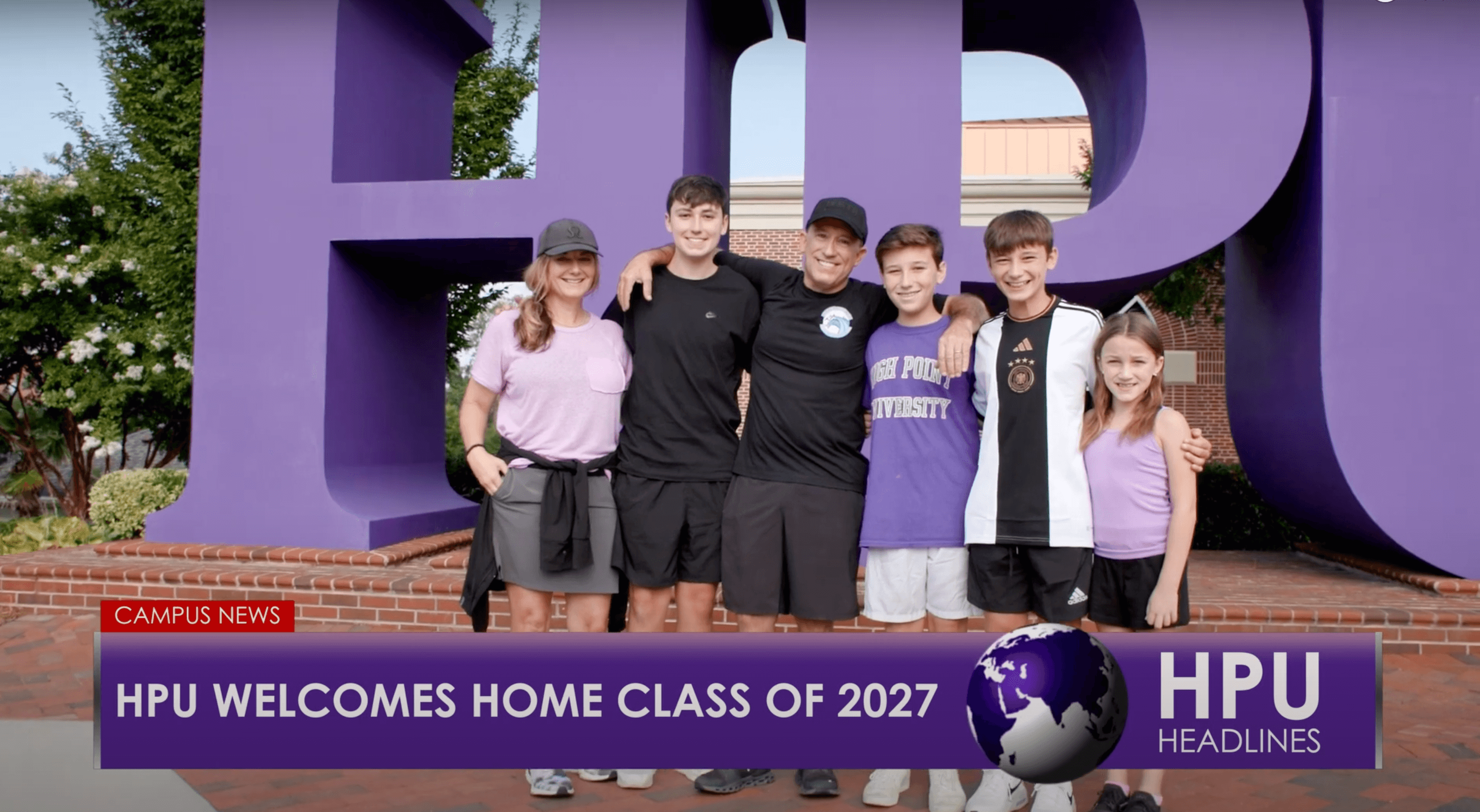 HPU News | HPU Welcomes Home Class of 2027 | High Point University