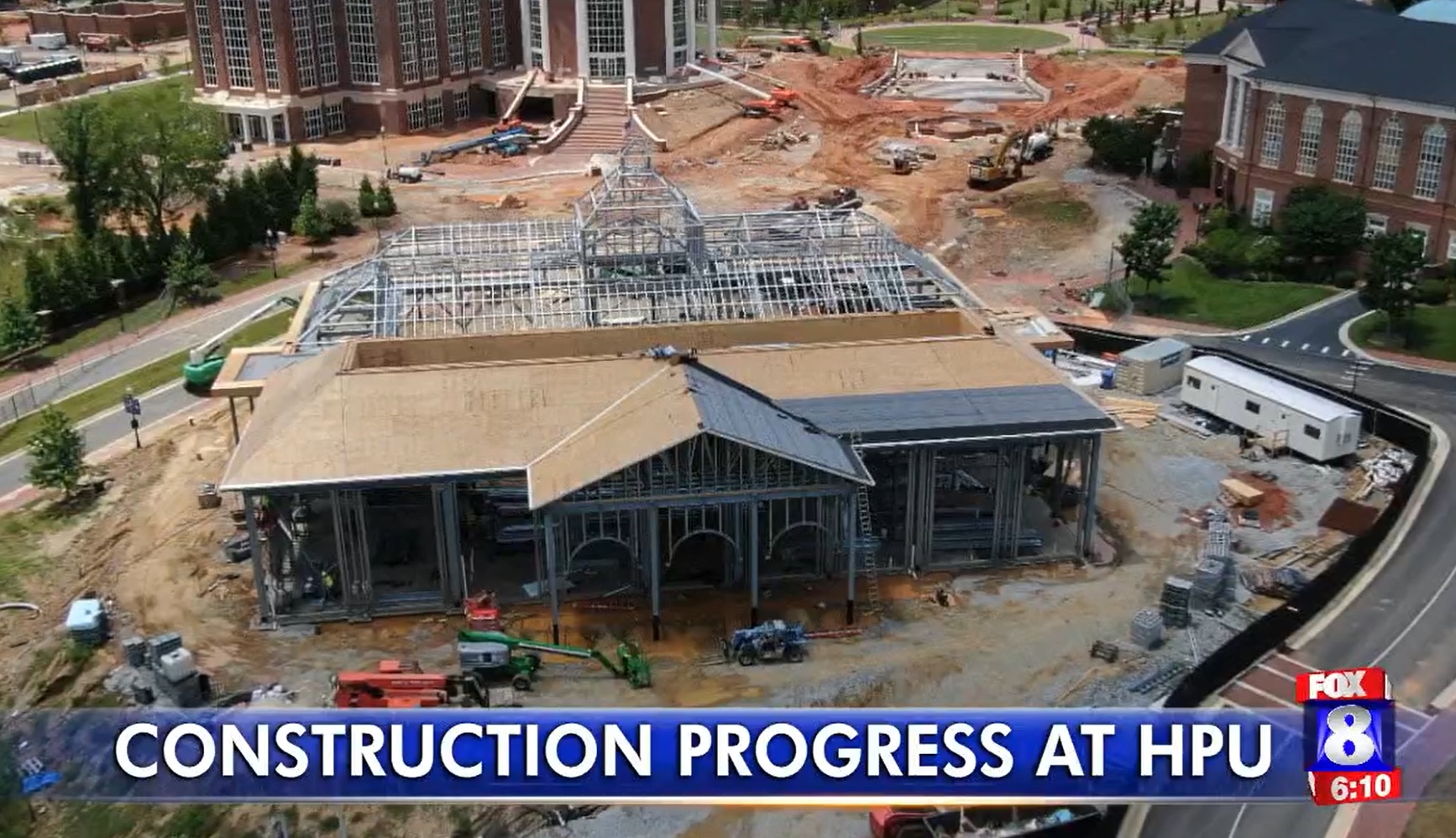 WGHP: HPU Keeps Growing with Active Construction Projects | High Point ...