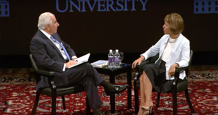 Nido Qubein & Carol Folt | Office Of The President | High Point University