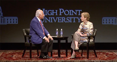 Nido Qubein & Julie Freischlag | Office Of The President | High Point ...