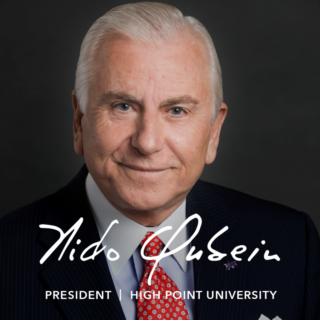 Dr. Qubein Biography | Office Of The President | High Point University
