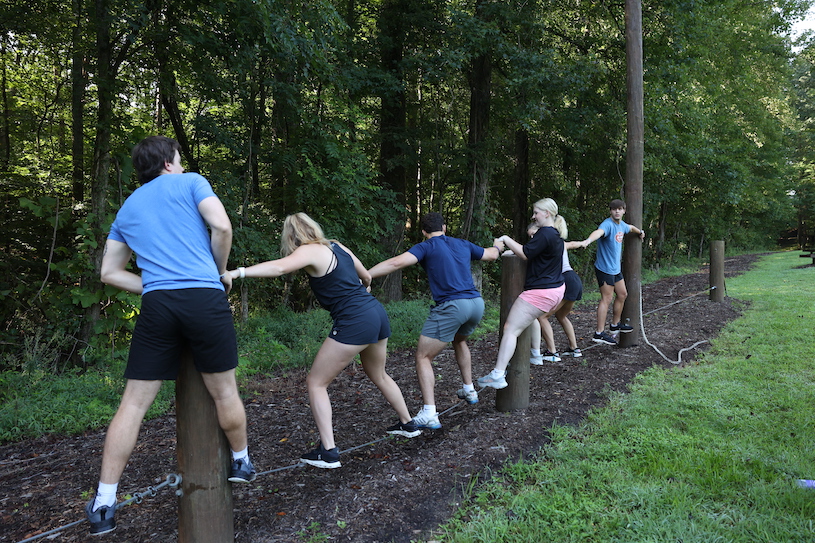 Low Ropes Course | Recreation Services | High Point University