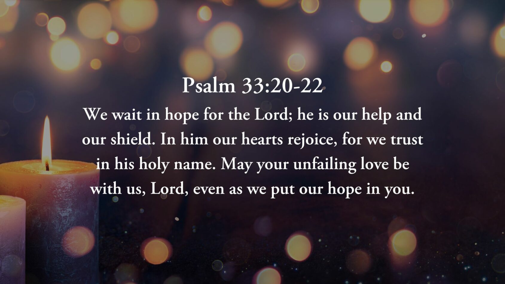 Advent Devotional | Day 9 | Religious Life | High Point University