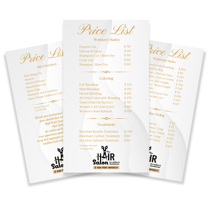 The Hair Salon | Shops at High Point University | High Point University