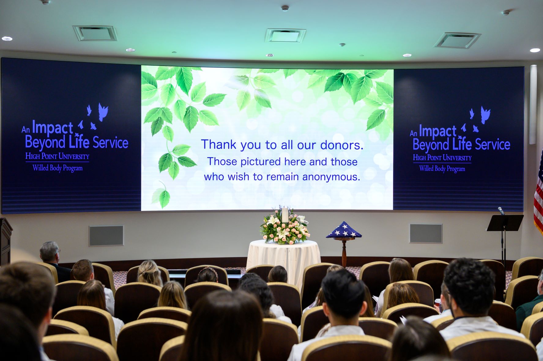 Impact Beyond Life Service Events | Willed Body Program | High Point ...